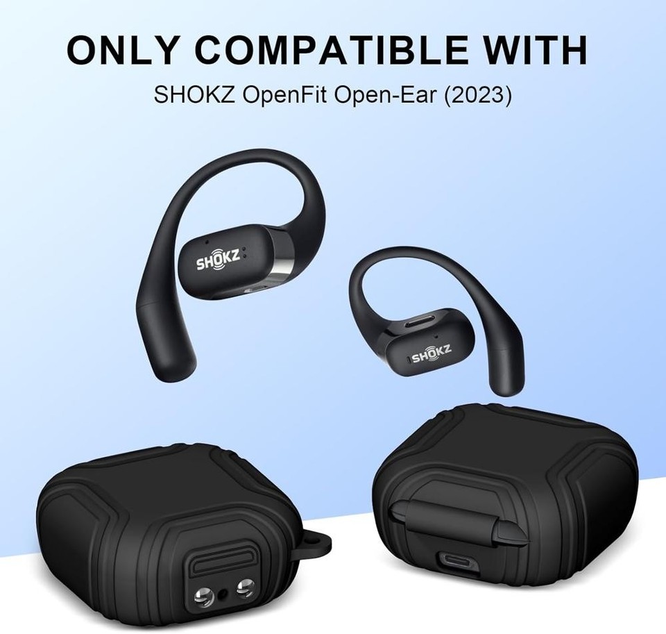 [Secure Lock] Sicone Case for SHOKZ OpenFit Open-Ear True Wireless ...
