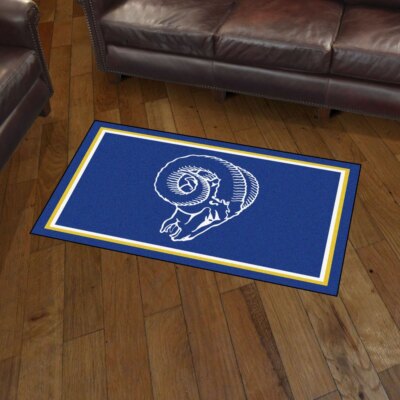 NFL - Los Angeles Rams 3ft. x 5ft. Plush Area Rug, NFL Vintage | eBay