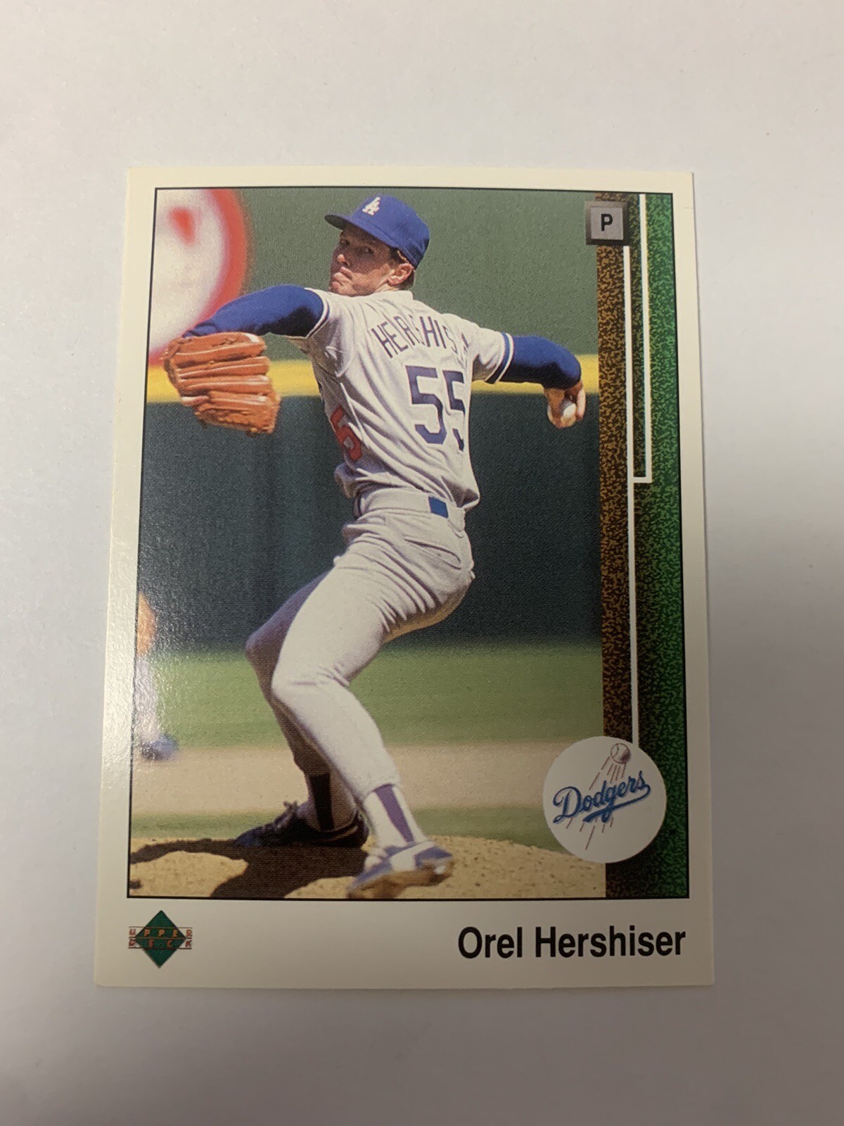 1989 Upper Deck Orel Hershiser Los Angeles Dodgers | eBay