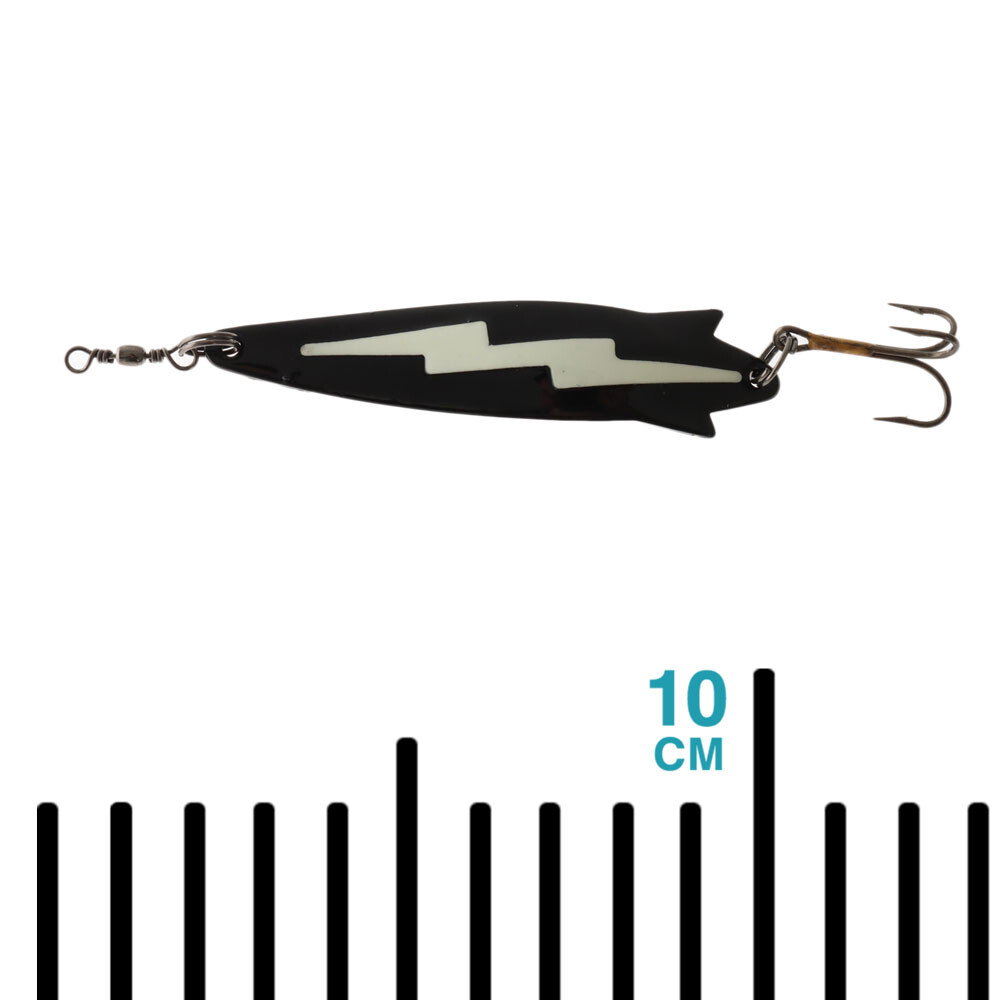 Kilwell NZ Toby Spinning Lure 12g Flash Lumo Treble Hook | eBay