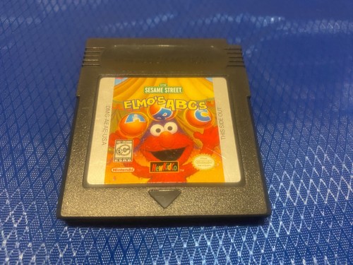Sesame Street: Elmo's ABCs (Nintendo Game Boy Color, 1998) tested ...
