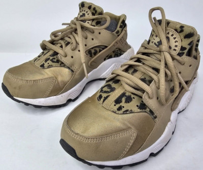 Nike Air Women's Size 6.5 US Huarache Leopard Print Sneakers 725076-200 ...