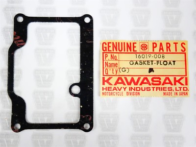 Kawasaki NOS NEW 16019-008 Float Chamber Gasket H1 H2 A1 A7 F4 F11 KH ...