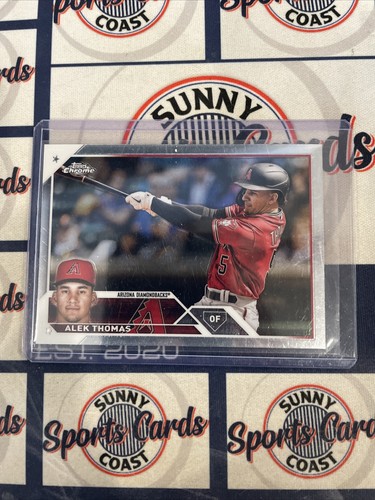 2023 Topps Chrome Base #186 Alek Thomas Arizona Diamondbacks | eBay