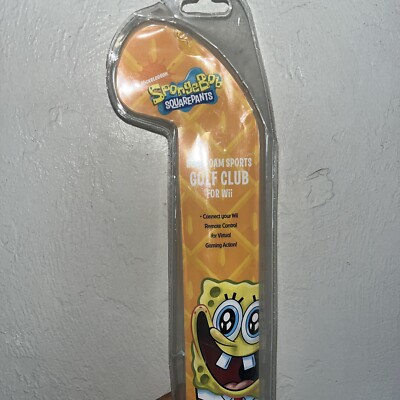 Spongebob Squarepants Soft Foam Sports Golf Club For Wii | eBay