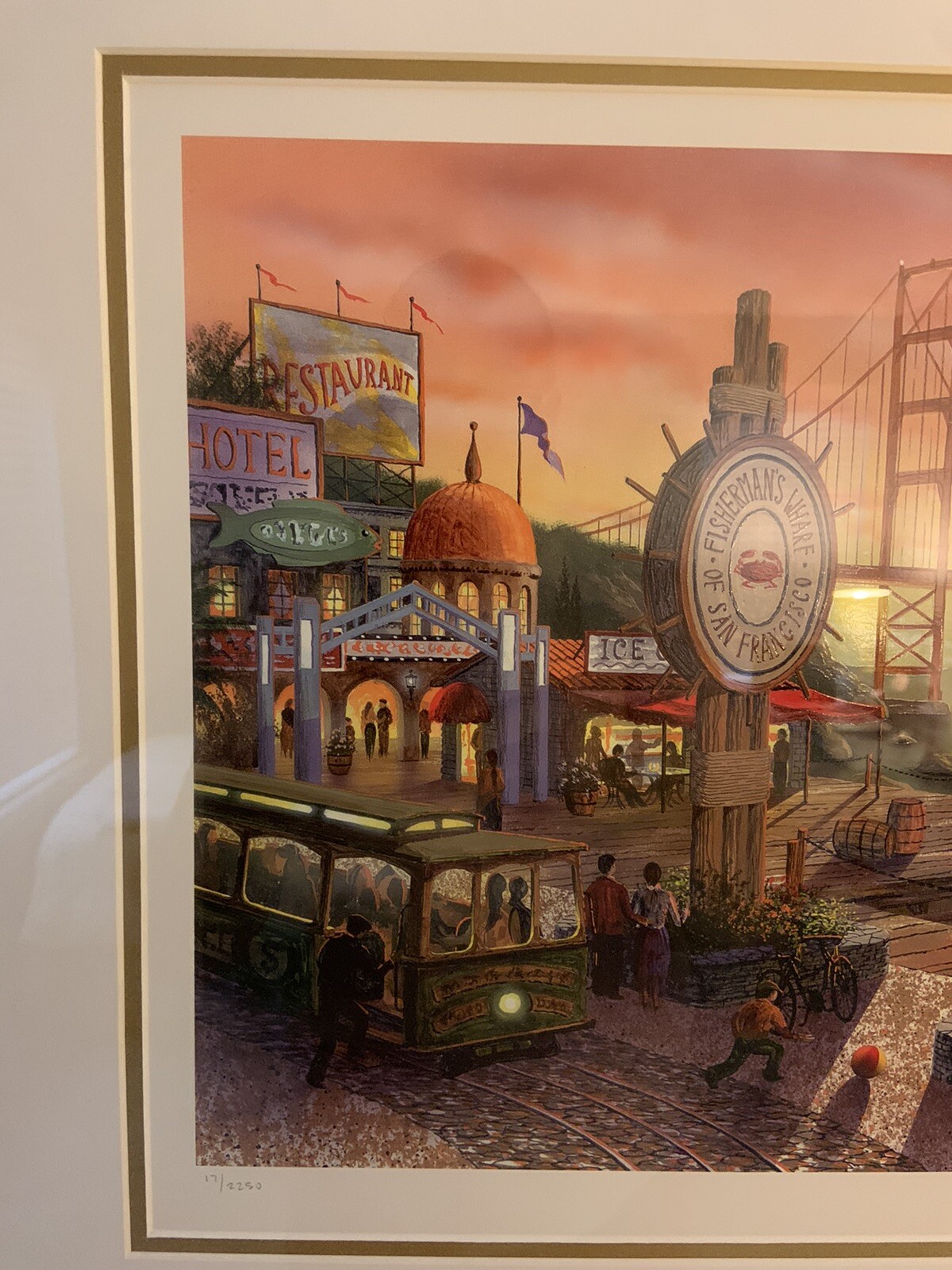 Ken Shotwell Sunset In San Francisco #17 of 2250 | eBay