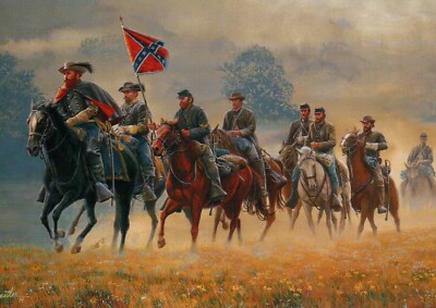 Stuart's Ride Around McClellan, JEB Stuart, Military Civil War 6" x 4 ...