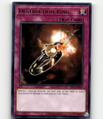Yugioh - Destruction Ring - Invasion of Chaos 25th Anniv. | eBay
