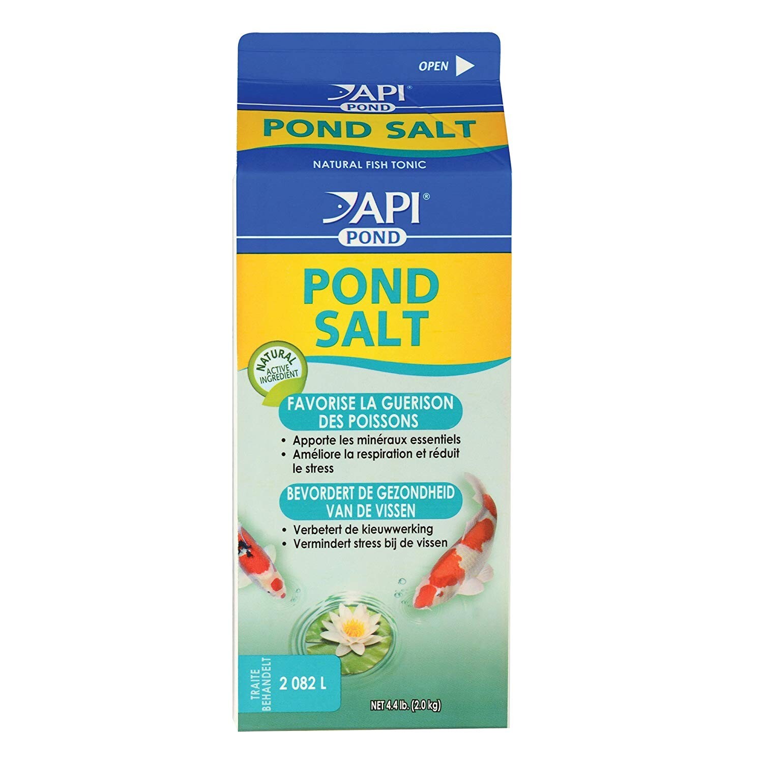 API Pond Pond Salt Natural Fish Tonic for Ponds - 4.4 lb | eBay