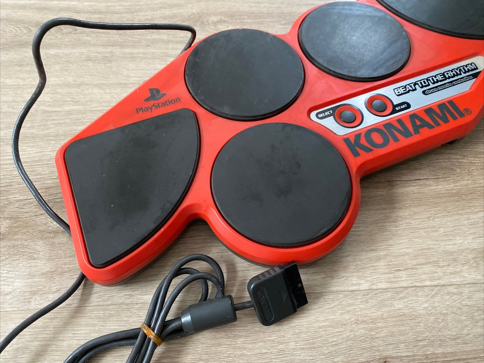 DRUM MANIA Controller RU 021 KONAMI Beat to the Ryhthm PS2 Playstation ...