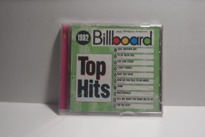 BillBoard Top Hits 1992 Various Artist Collectible Mix CD | eBay