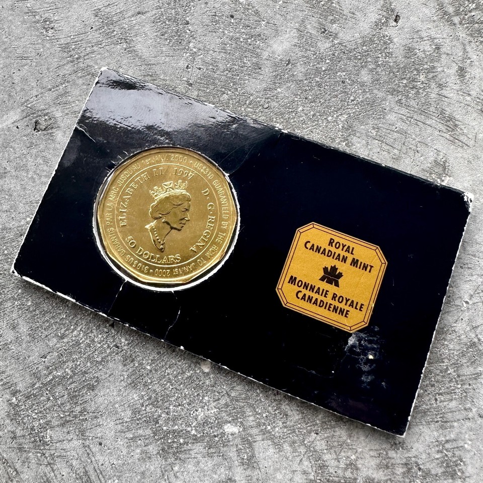 1997 Canadian RCMP Mountie $50 Canada 1 oz Gold Coin - Guaranteed $310 ...