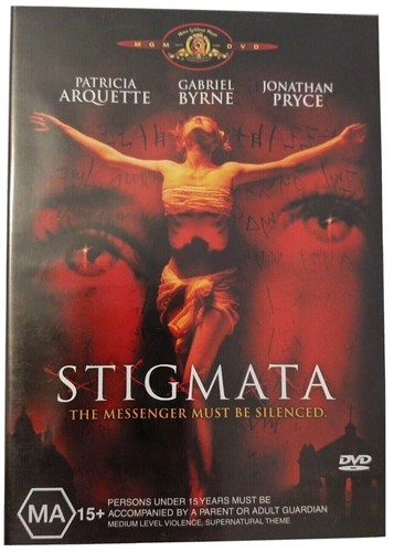 Stigmata (DVD 1999) Horror Patricia Arquette, Gabriel Byrne Region 4 ...