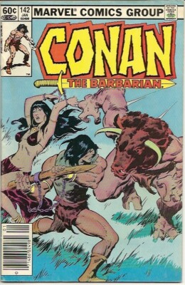 Conan The Barbarian 142 Bronze Age Comics Cool Cartoons Marvel ...