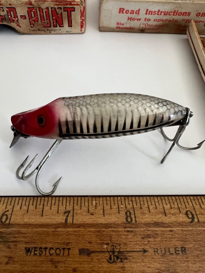 VINTAGE NEW GENUINE HEADON SPOOK RIVER RUNT LURE | eBay