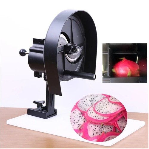 Commercial Lemon Food Slicing Slicer Multifunct Manual Fruit Vegetable ...