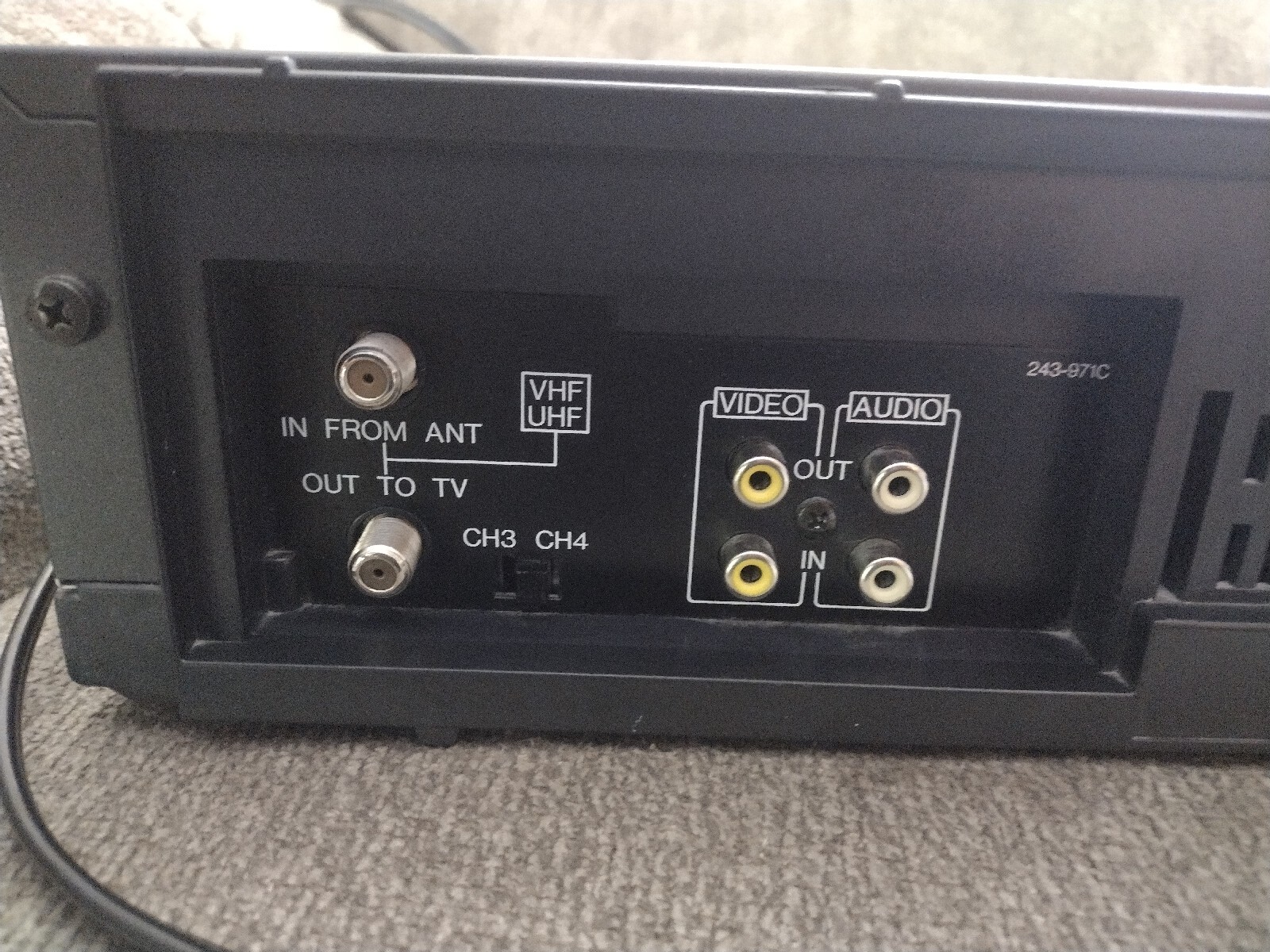 Magnavox VCR Vr9330 At01 AC 120v With Cables Working for sale online | eBay