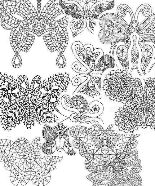 Lace Butterfly Pattern