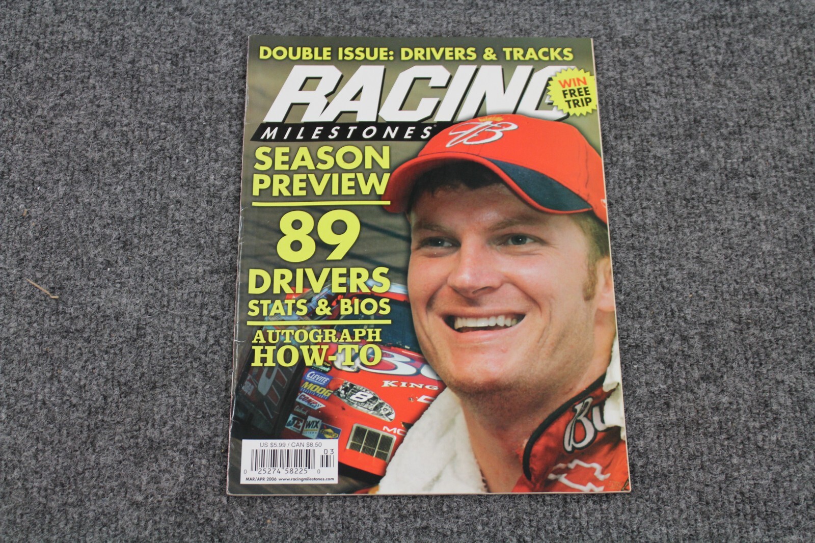 Racing Milestones: Dale Earnhardt Jr March 2006 Magazine (Very Good) | eBay