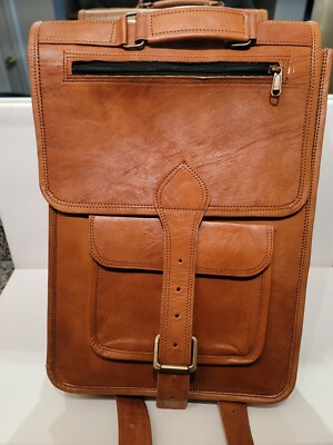 Great Seal of the State of Oklahoma Leather Backpack. | eBay