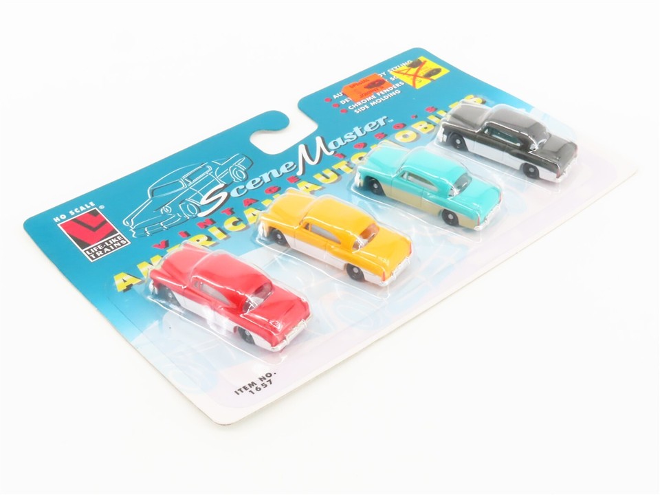 LOT of 10 HO Scale Life-Like Scene Master #1657 1950s American ...