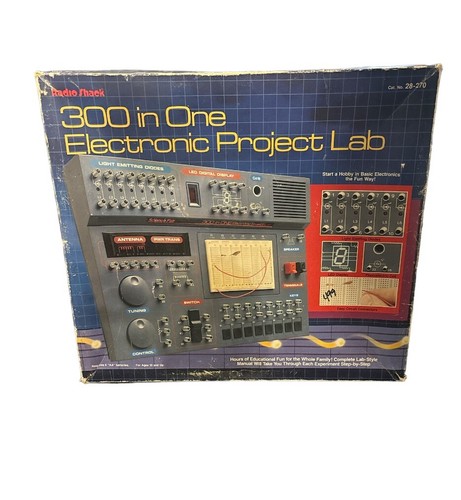 Science Fair Exploring Electronics Lab 200 in One Project Kit 28-265 ...