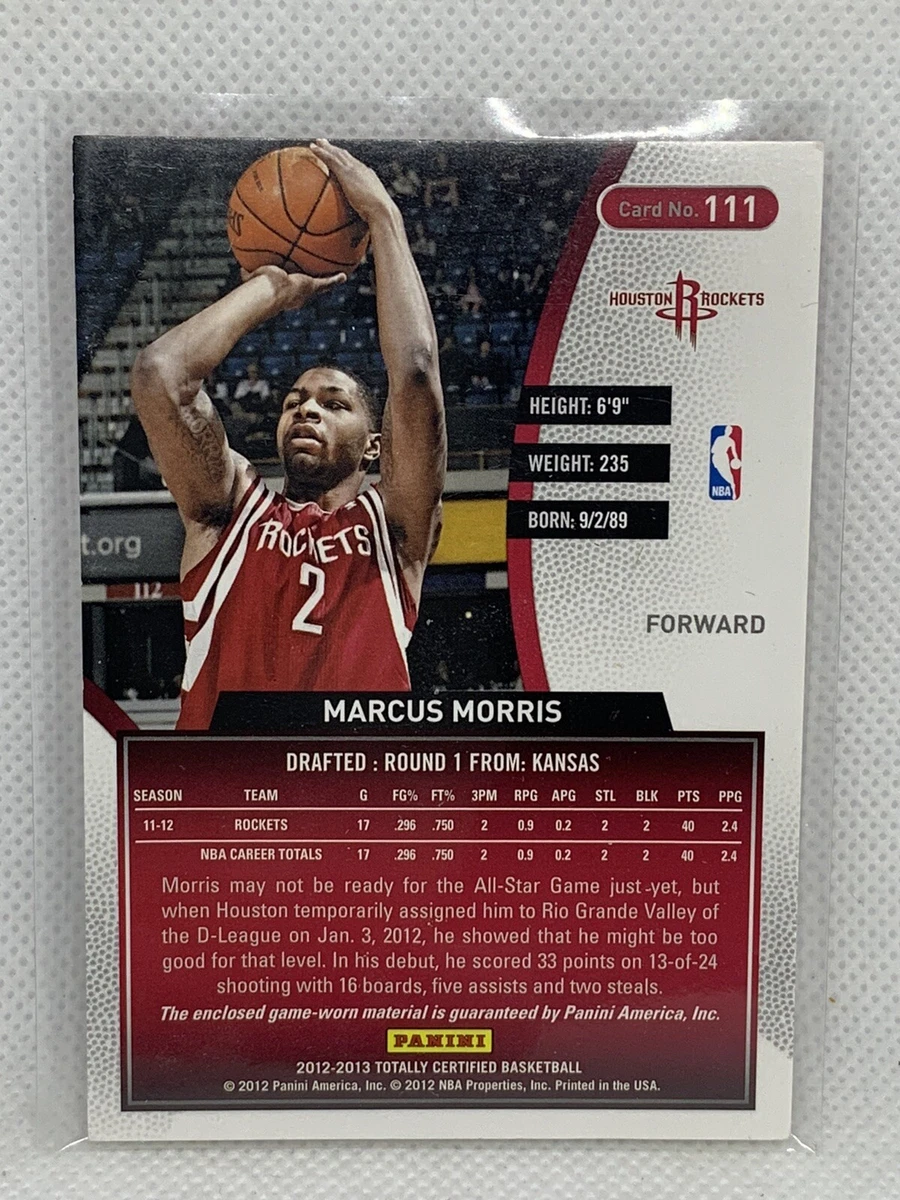 Marcus Morris Rockets
