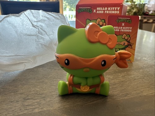 McDonald’s Happy Meal Ninja Turtles/Hello Kitty x Michelangelo #10 Box ...