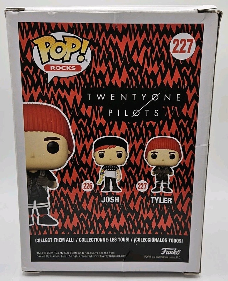Funko Pop! Tyler #227 Twenty One Pilots Rocks | eBay