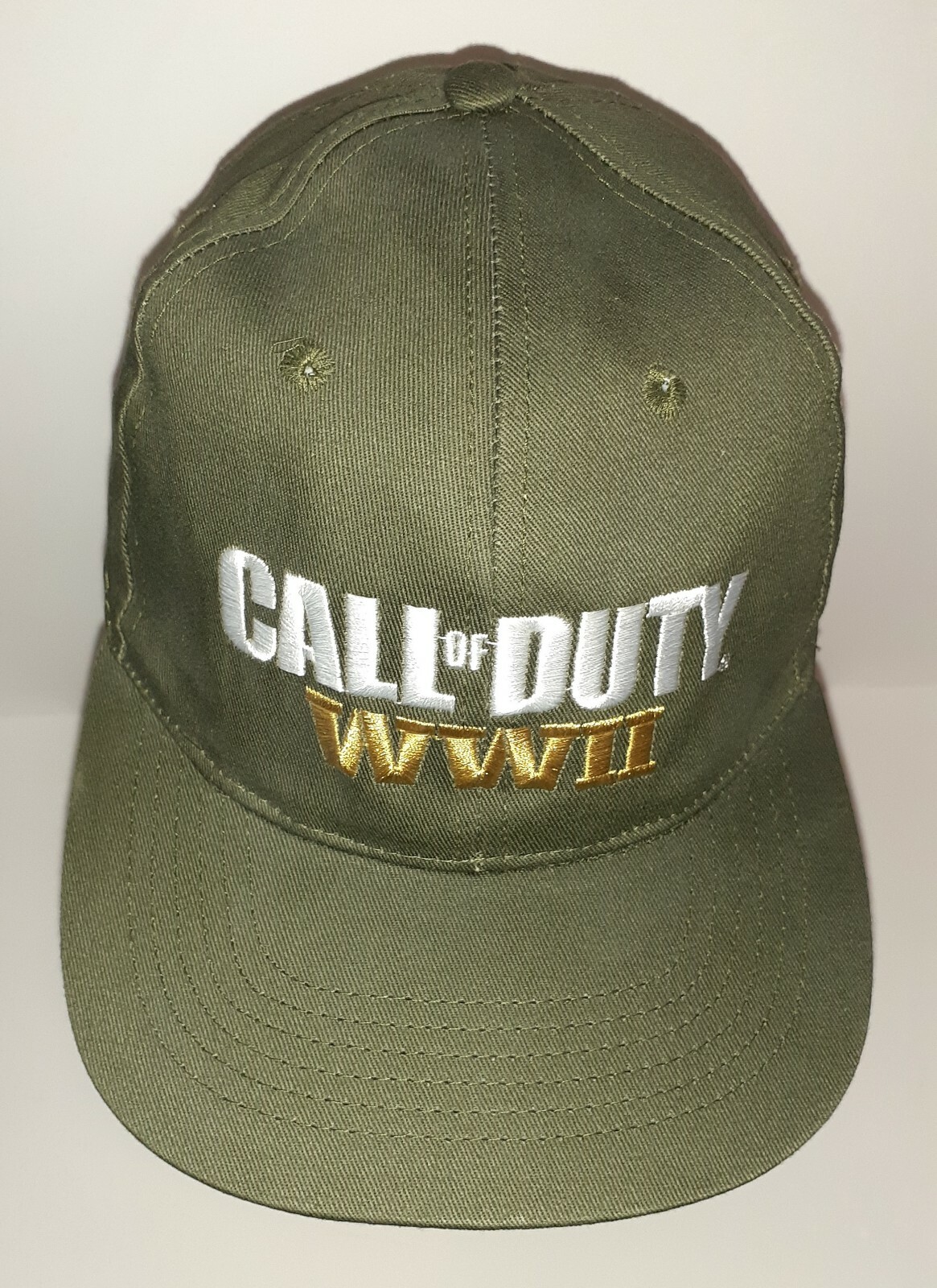 CALL OF DUTY WWII Earth green Snapback Cap Sledgehamm… - Gem