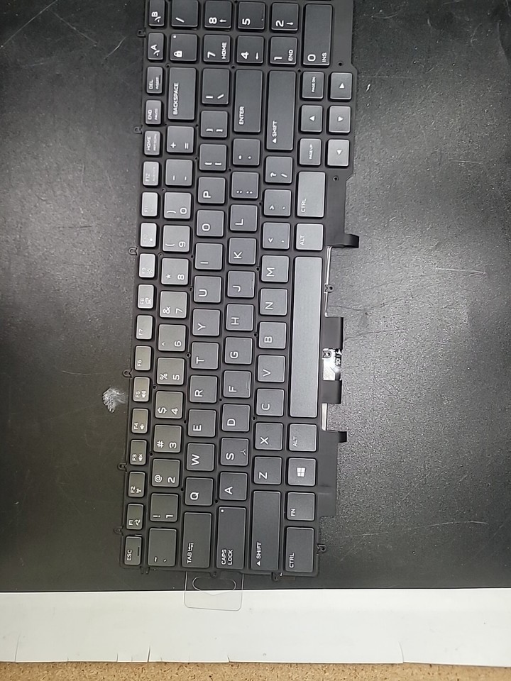 29CVF Laptop NEW FOR Alienware M17 R3 / M17 R4 US Keyboard RGB Backlit ...