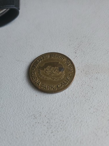 RARE OLD VINTAGE ANTIQUE Vintage Knott's Berry Farm Token California ...