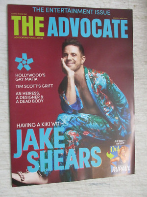 THE ADVOCATE & OUT MAGAZINE MARCH APRIL 2024 JAKE SHEARS KARA SWISHER ...