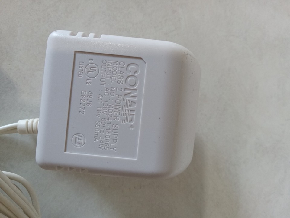 Conair MD241 180065 Power Supply 120v 60hz 24w | eBay