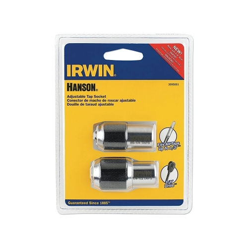 Irwin Hanson® 2 Pc Adjustable Tap Socket Sets, 3/8 Inches Drive ...