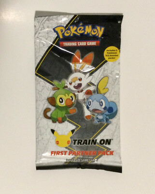 Pokemon TCG 25th Anniversary First Partner Pack Galar Region - BRAND ...