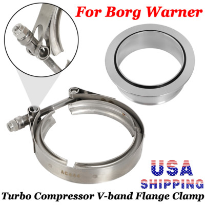 Billet For Borg Warner S400 S500 Series Turbo Compressor V-band Flange ...