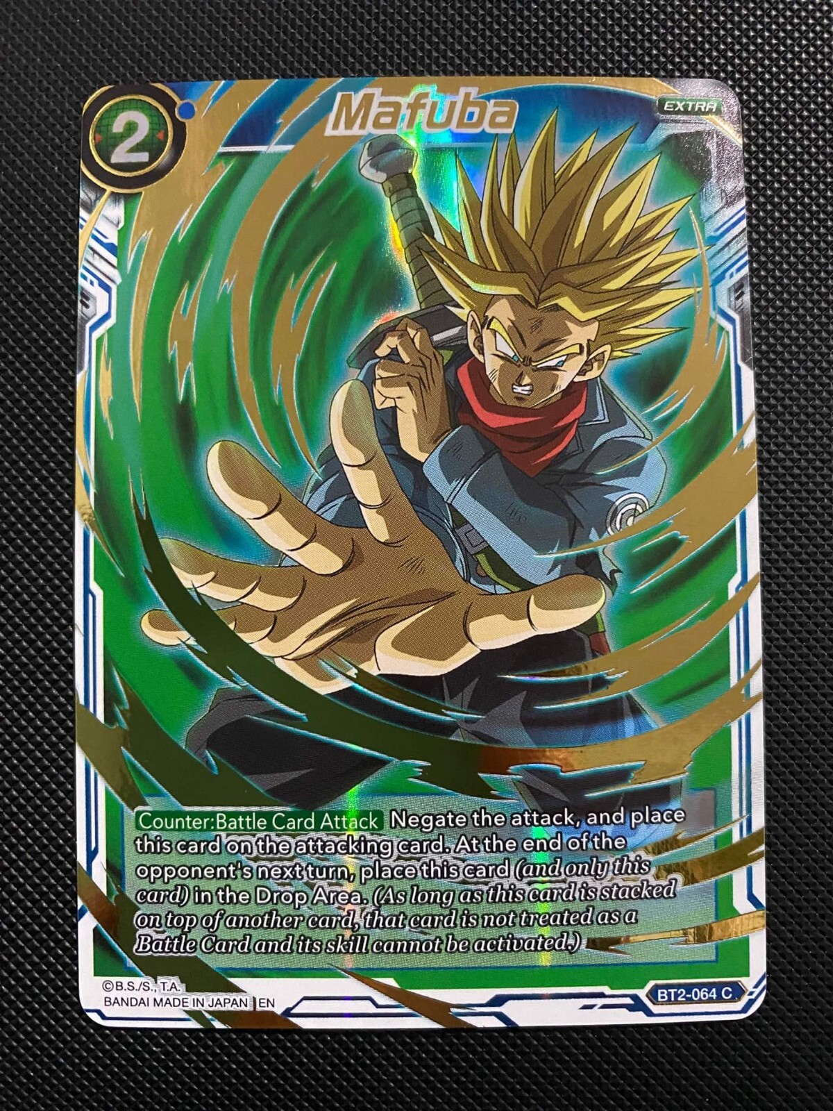 Mafuba - BT2-064 Gold Foil - Dragon Ball Super Card NM DBS | eBay