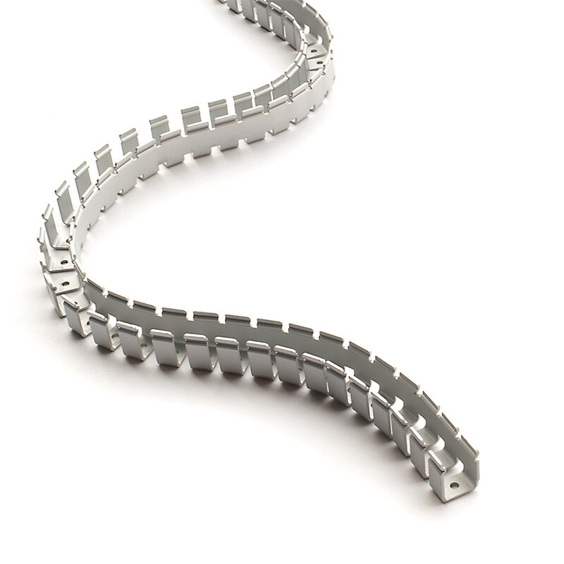 1M Flexible Bendable LED Channel Mounting Track for 6X12mm LED Strip ...