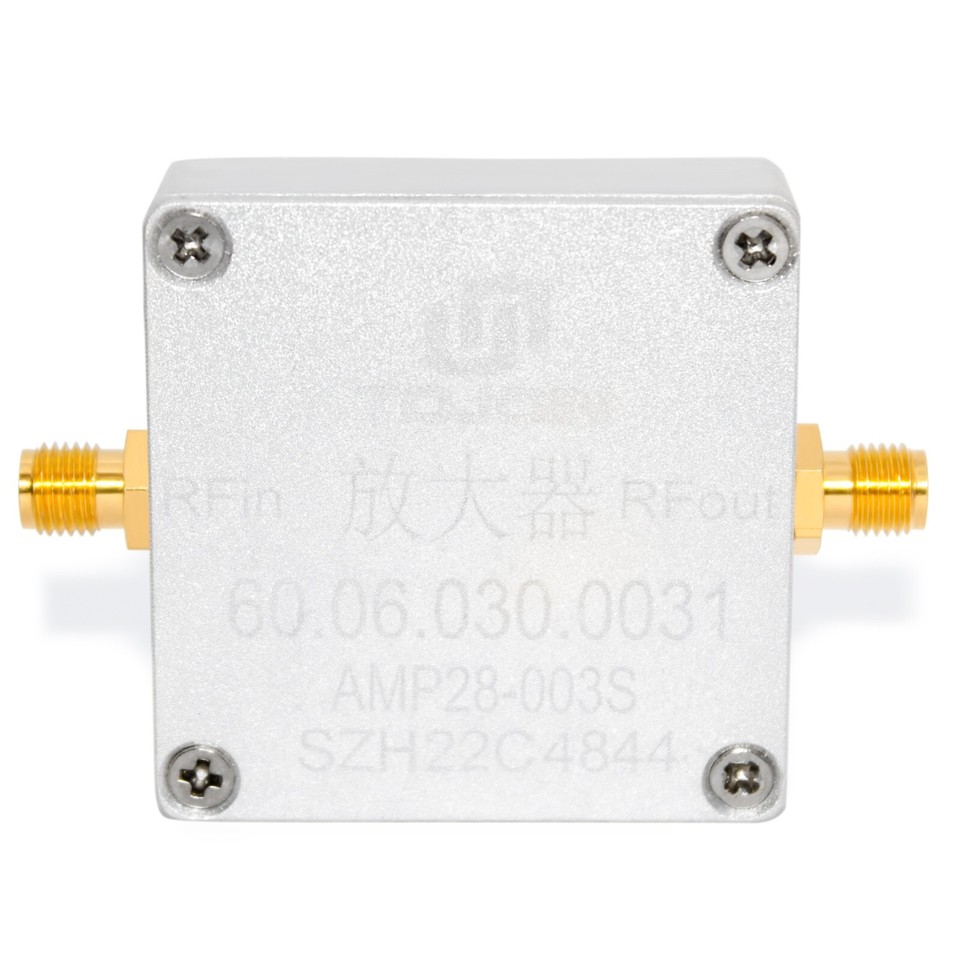 1.2-1.65GHz Low Noise Amplifier SMA Female 27-31dB Gain, Noise index 1. ...
