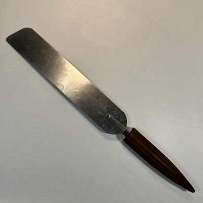 Androck Bullet Handle Spatula Spreader Butterscotch Bakelite Vintage ...