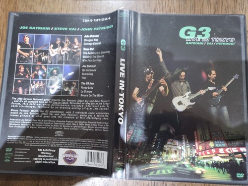 Live in Tokyo by G3 (DVD, 2005) Free Shipping - #10 74645749693 | eBay ...