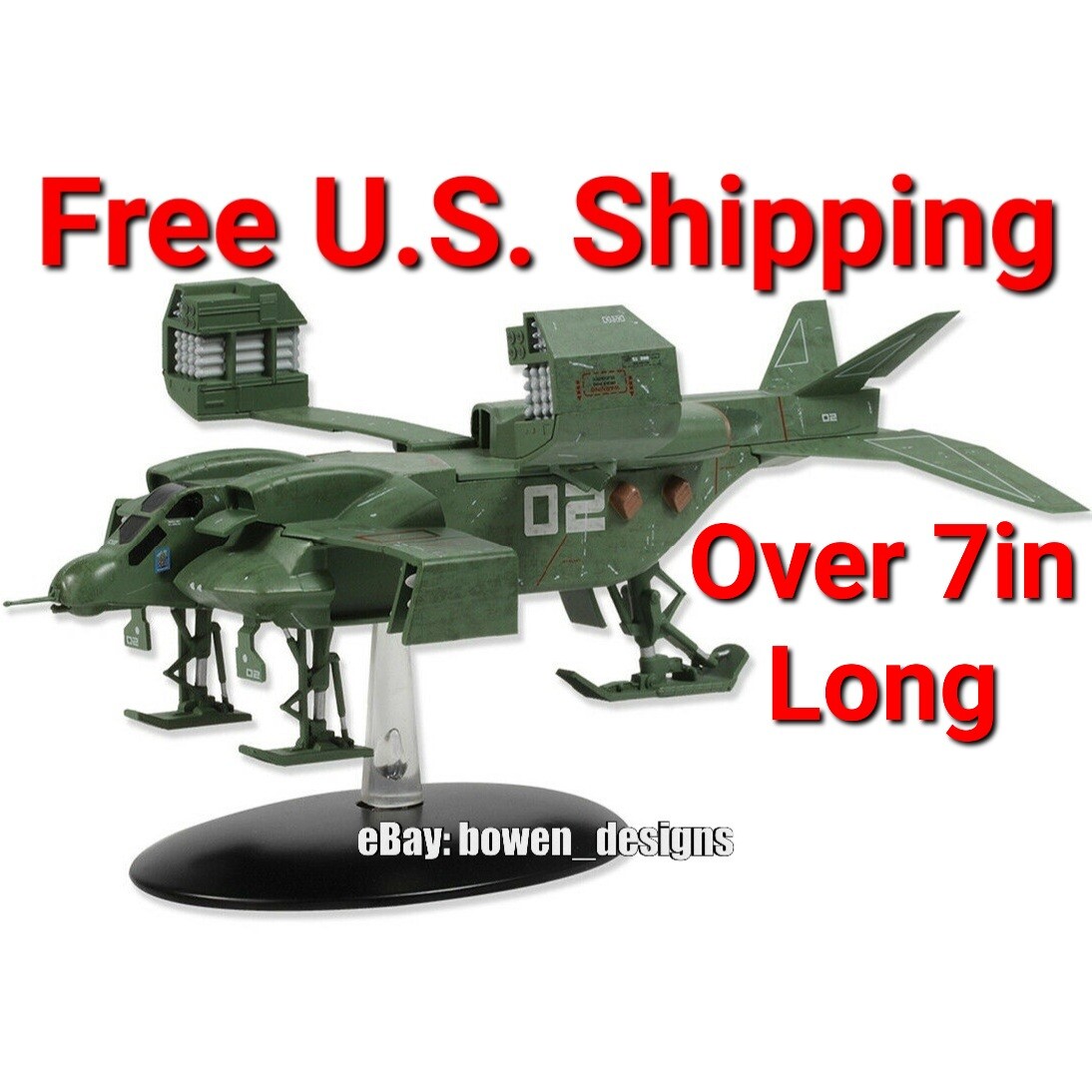 Eaglemoss Aliens 1986 Movie UD-4L Cheyenne Drop Ship DieCast Replica ...