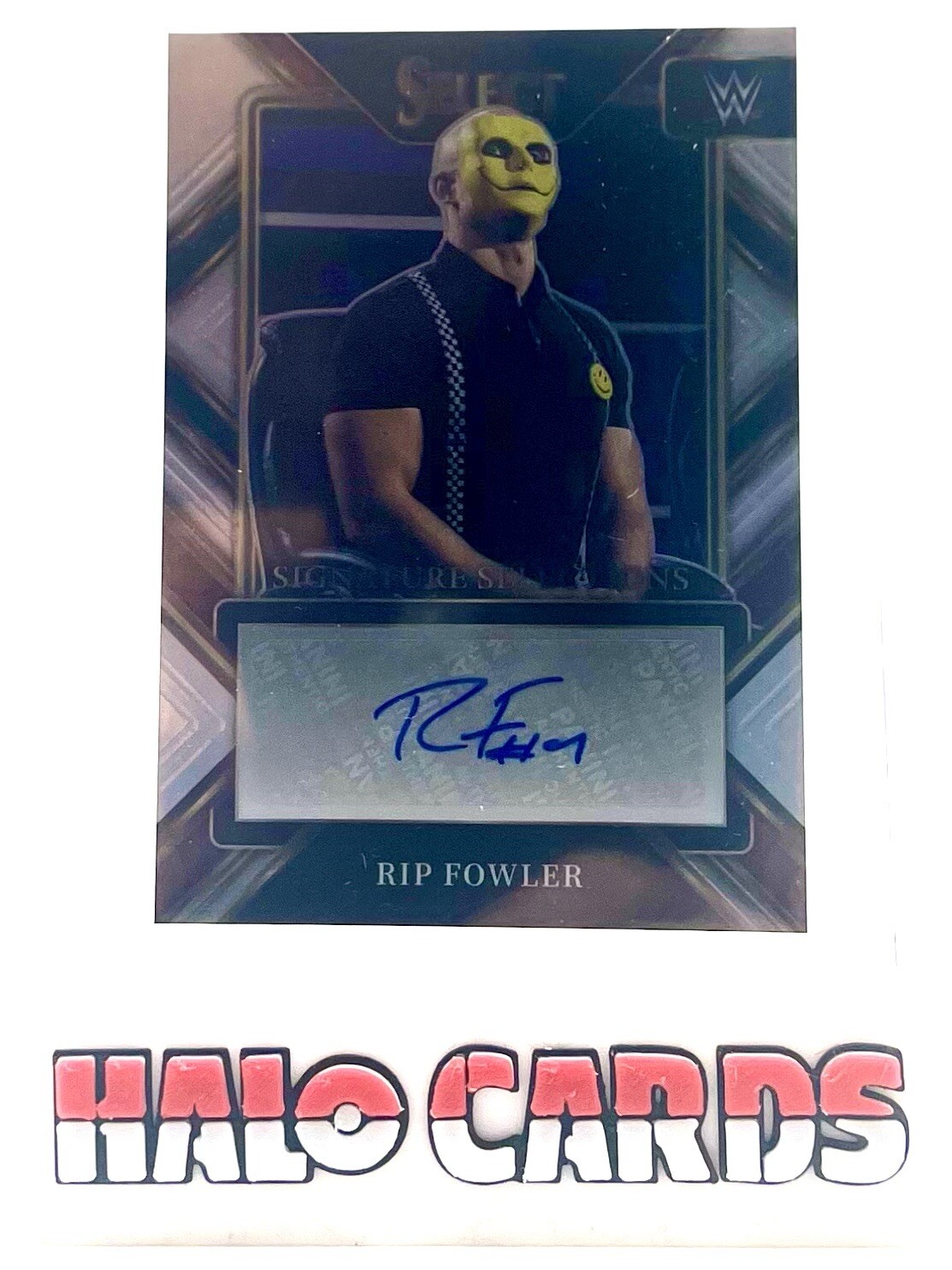 2023 Panini Select WWE Rip Fowler Signature Selections Auto Silver ...