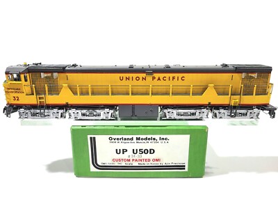 Overland OMI UP GE U50D Union Pacific #32 HO Brass Model #5440.1 | eBay
