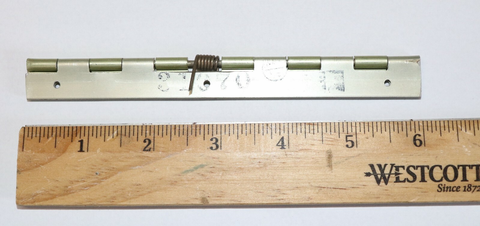 Aircraft Aluminum Piano Hinge, PN MS20257-2, 6” Long, NOS 31069, 31070 ...