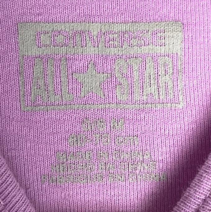 Converse All Star Baby One Piece Size 0-6M Purple B*J | eBay