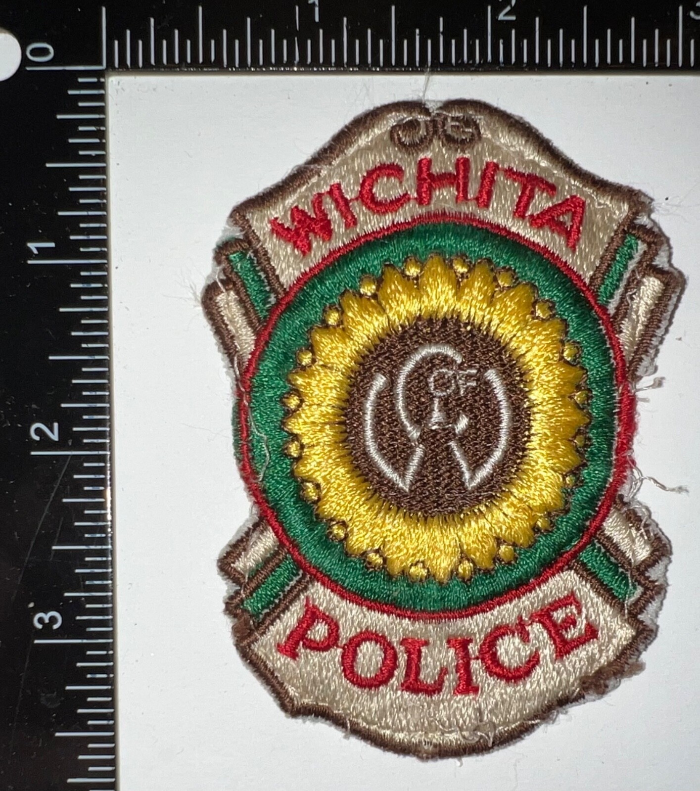 VINTAGE City of Wichita Kansas KS Police Department Patch | eBay
