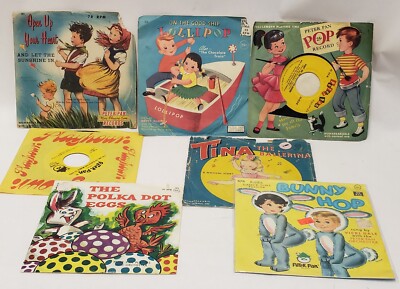 Peter Pan 45 RPM Children's Records Your Choice 7" Vinyl Play Tested | eBay