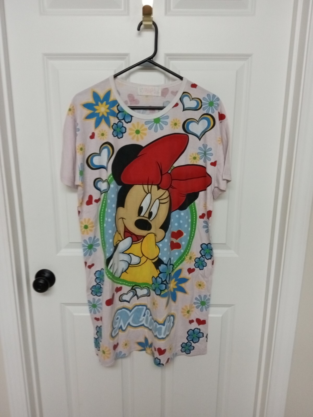 90s Disney Minnie Mouse Oversized Sleep Shirt AOP - Gem